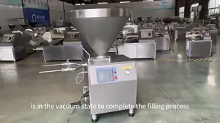 commercial sausage filling machine food grade stainless steel for meat processing