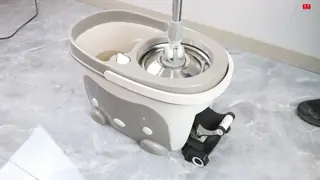 easy cleaning hand press swivel mop and bucket microfiber magic mop with bucket