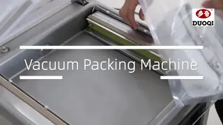 duoqi dz-400 single chamber vacuum packaging machine with electrical control