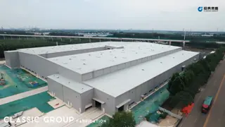 fireproof modular steel structure warehouse contractor breeam certificated