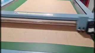 kraft paper roll 2 in 1 flatbed cutter plotter garment inkjet cad paper pattern cutter