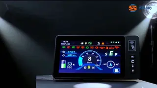 7-inch intelligent display touch screen for forklifts and construction vehicles