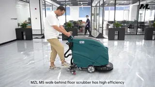800mm squeegee compact walk behind floor scrubber stripping machine for marble washing