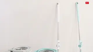 360° rotation d5 8006 microfiber spin mop & bucket set for floor cleaning