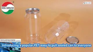 330ml pet beverage cans for juice and soft drinks - cold fill