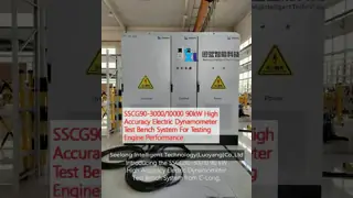sscg90-3000/10000 90kw high accuracy electric dynamometer test bench system for testing engine