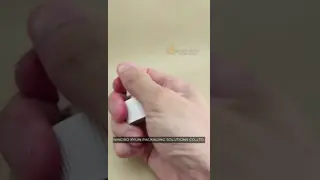 white plastic ribbed jelly cap for paint bottles