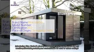 steel framed prefab tiny house for durability in changing weather and uneven terrain