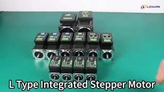 lichuan closed loop integrated stepper motors driver 0.4n.m 2phase nema17 24v 2.5a 1000ppr