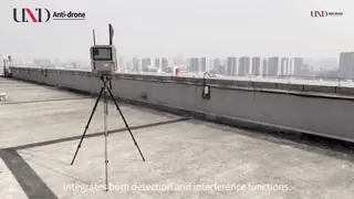 2 in 1 device drone detector and  fpv suppressor the multi-mission defender integrates detection