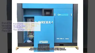 shanghai rotorcomp lgcd-200d b screw air compressor  for industrial and heavy-duty applications