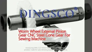 worm wheel external pinion gear cnc steel cone gear for sewing machine