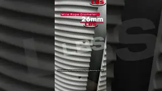 Custom-Made Half Split  Nylon Lebus Sleeves For Crane Winch Drum Winding Wire Rope