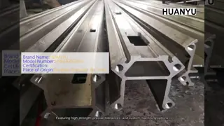 professional aluminium extruded profiles tf500 feed beam 16ft long