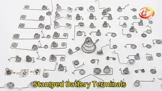 custom aa battery spring contacts high precision for stable conductivity and accurate travel