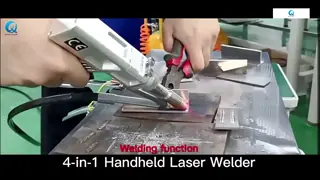1500w handheld laser welding machine water cooling metal 1080nm laser wavelength