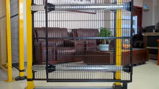 low carbon steel robot safety fence