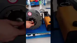 used manual 2 inch hose crimping machine hand held hydraulic hose crimper