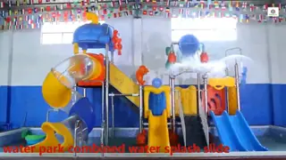 customized outdoor water park design frp fiberglass water play equipment high durability