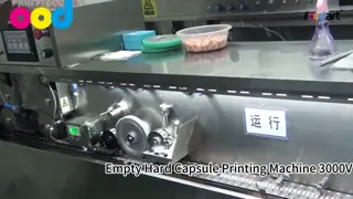 high speed two color hard capsule printer equipment in pharmaceutical industry