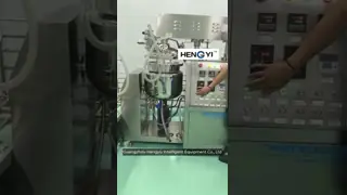 50l vacuum homogenizer emulsifier mixer machine for cosmetics food industry