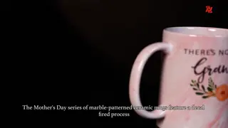 11oz mother's day coffee mug with marble glaze commemorative dia 8*8cm 9.5cm