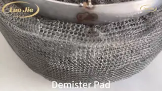stainless steel de mister pads high efficiency for chemical industry gas liquid separation