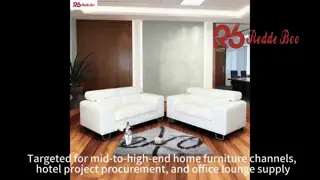 modern design leather sofa sets 1+2+3 seater for reception room use