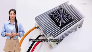 3000w ip67 dc dc converter with can communication for electric bus vehicle ac accessories