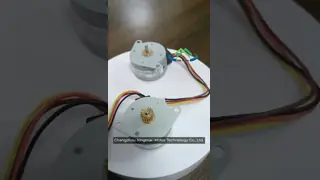 35by46-19 permanent magnet stepper motor with 5v voltage 5ω resistance and 15° step angle