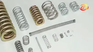 music wire precision compression spring relaxation resistance custom springs