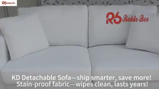 detachable catalina linen fabric sofa 5 seater 30d foam wear resistant