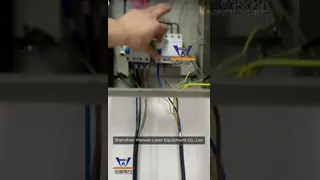 fiber handheld single motor laser welding machine with four operating modes