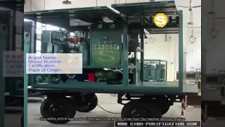12000 liters / hour transformer oil regeneration machine remove moisture