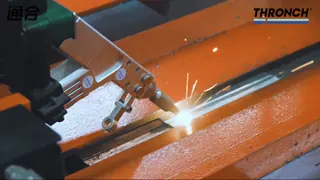 thronch high production rack roll forming machine for sale