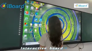 65 75 86 inch elda google certified ac 100 240 v led touch screen with usb hdmi type-c port