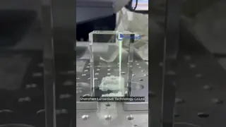 2d 3d photo acrylic glass fiber laser engraver for metal cutter machine 5w 355nm