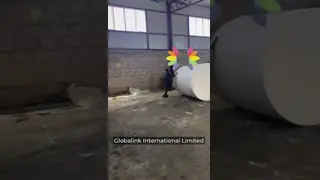 diameter 1.6m batch foam machine for making round foam block high speed