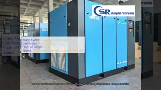 shanghai rotorcomp ogfd-30d c vp oil free air compressor