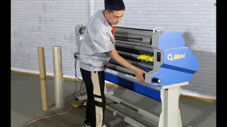 digital control heat assist laminator bubble free vinyl laminating machine