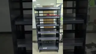 grey adjustable ladder rack 1650x700x370