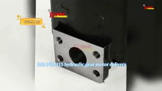 fixed displacement hydraulic drive motor pgm315 for john deere wheeled harvester