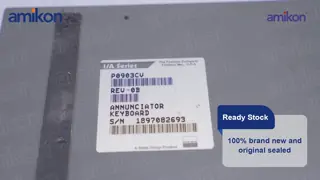 foxboro p0903cv annunciator keyboard with 48 led/switch pairs horn silence switch