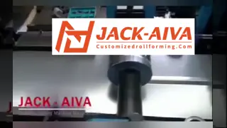 h steel guardrail roll forming machine 380v / 50hz fence post roll forming machine