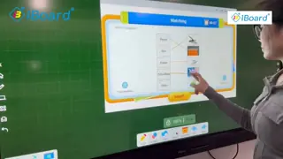 86 inch interactive flat panel smart tv with updated android system ai function equipment