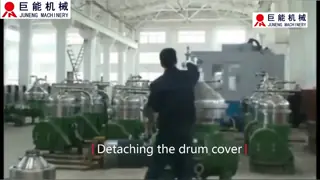 beer industry stainless steel separator / vertical conical disc centrifuge