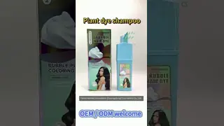 purestyle home fast black color plant hair coloring shampoo 3 in 1 for natural healthy hair oem avai