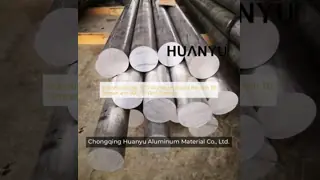 industrial grade 7075 aluminum round bar with t6 temper and 000 psi yield strength