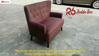 wear resistant modular tufted velvet upholstered sofa sets yellow brown for living room