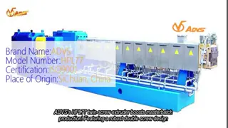 carbon black plastic film extruder , masterbatch extrusion line machine